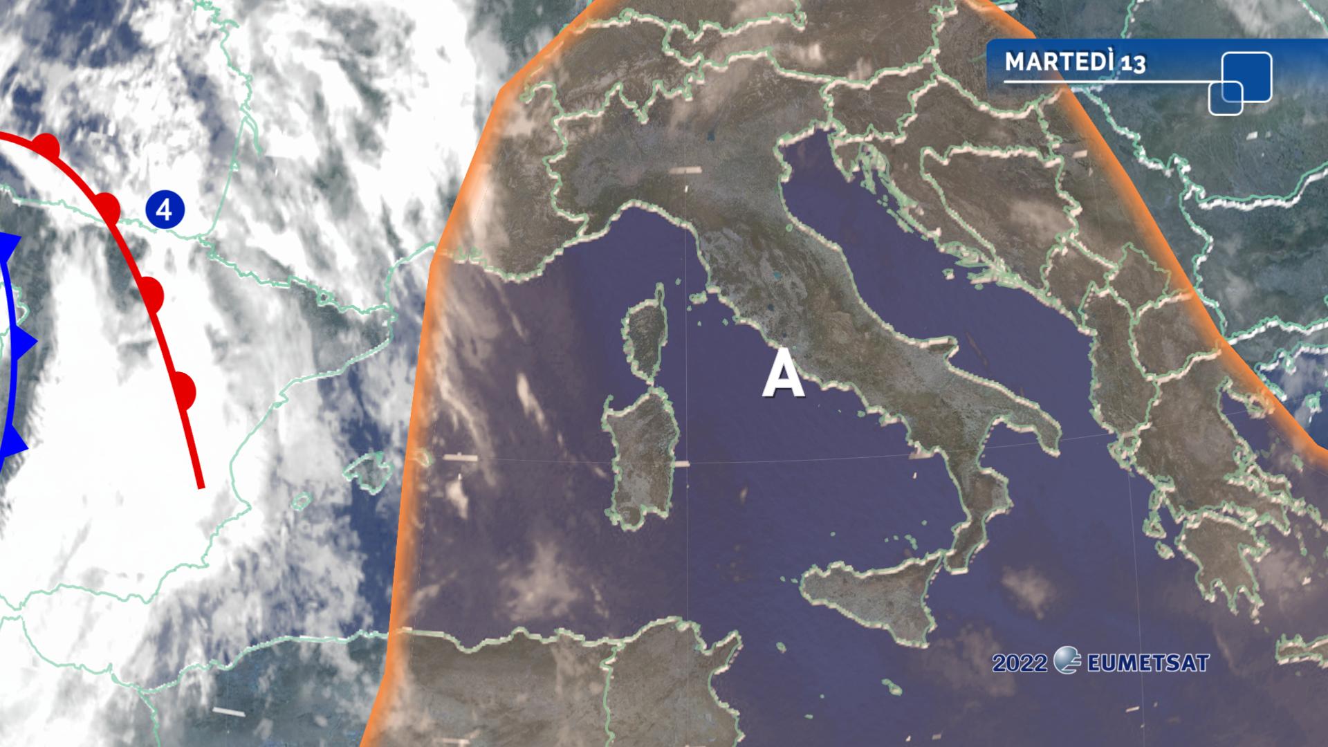 Meteo: caldo anomalo all'apice tra mercoledì e giovedì! Le zone più calde
